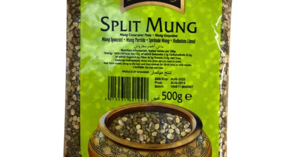 Natco Split Mung Fazole (500g) | TopAsianFoods.com