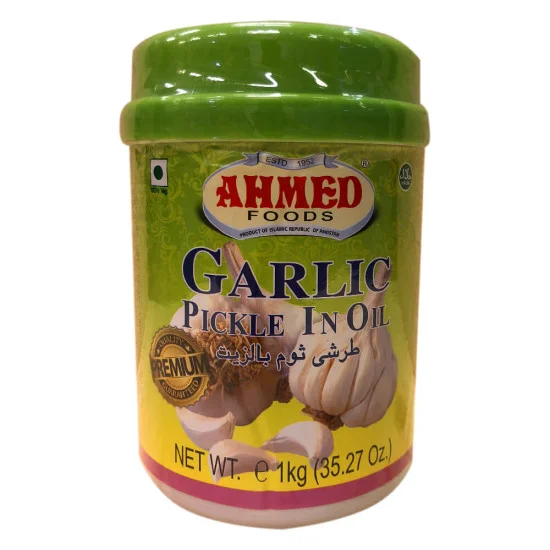 Ahmad Česnek Nakládané (Ahmad Garlic Pickle) 1KG | TopAsianFoods.com