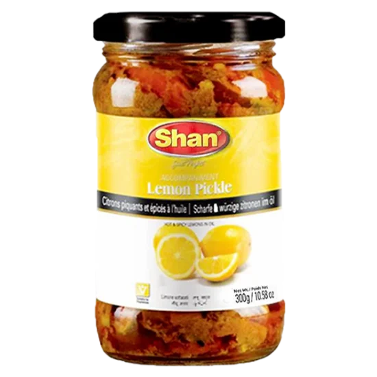 SHAN CITRÓNY NAKLÁDANÉ (SHAN LEMON PICKLE) 300g | TopAsianFoods.com