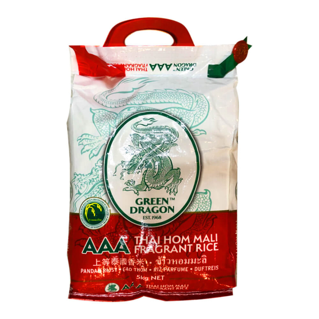 Green Dragon Thajská Jasmínová Rýže 5Kg
