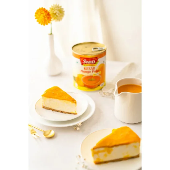 Swad Mangové Pyré (Kesar Mango Pulp) 850G | TopAsianFoods